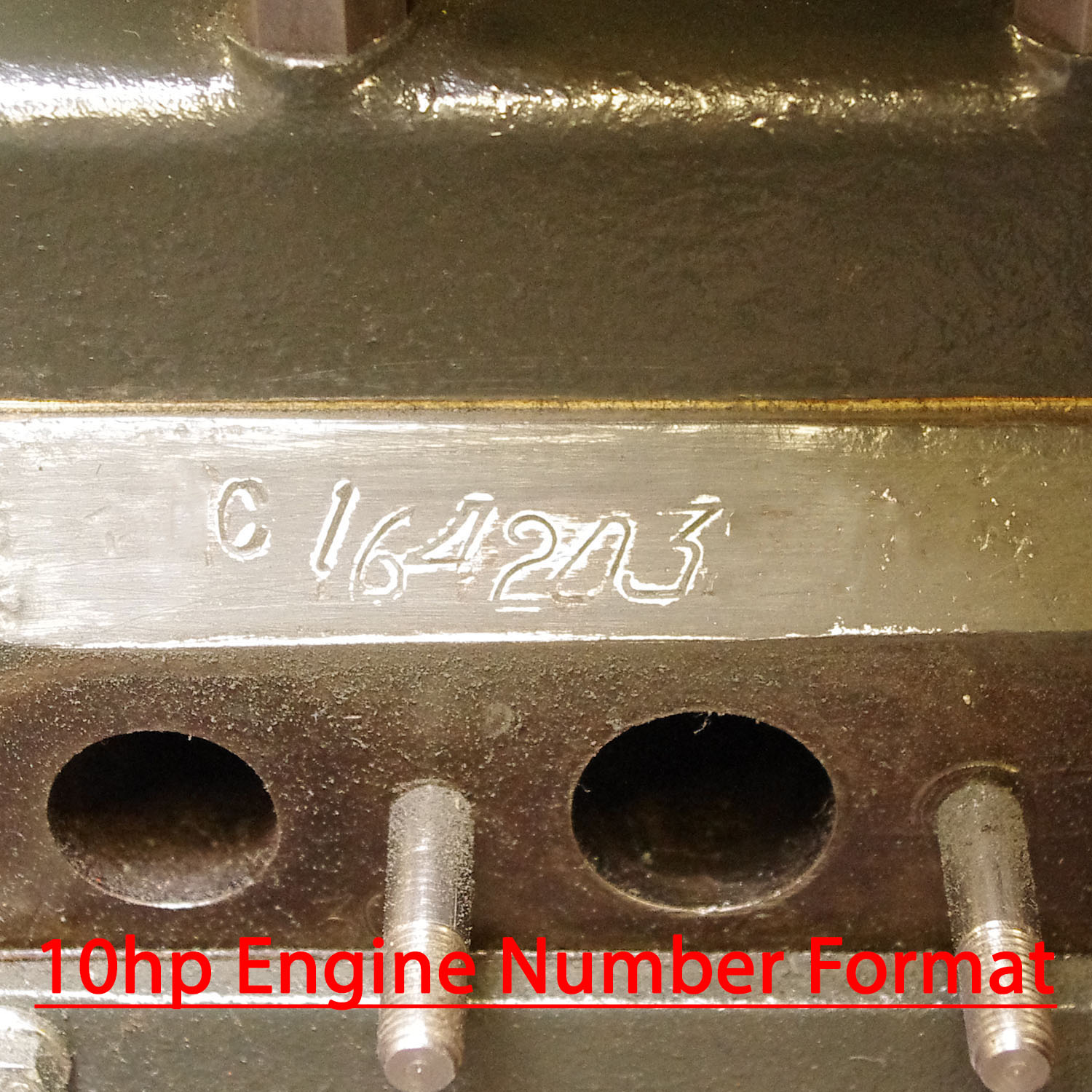 Engine & Chassis Numbers | Complete Automobilist